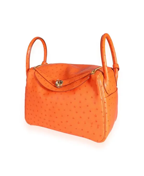 HERMES Hermès Lindy Exotic Handbag