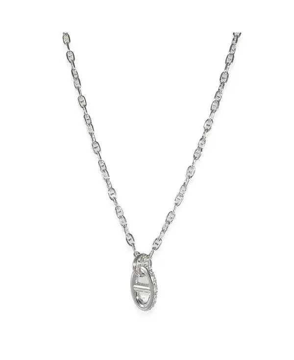 HERMES Farandole 18 Pendant - K White Gold