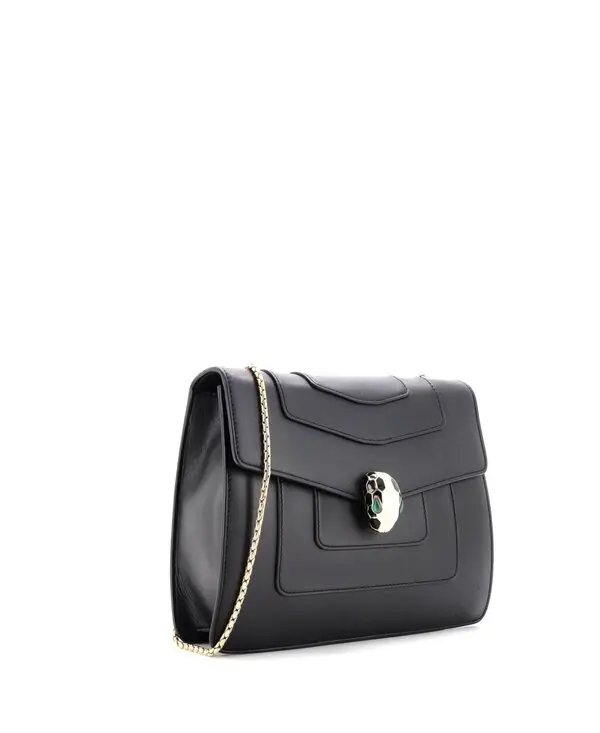 BVLGARI Medium Serpenti Forever Square Shoulder Bag