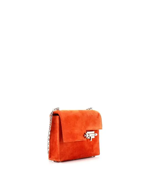 HERMES Verrou Chaine Bag Doblis Suede