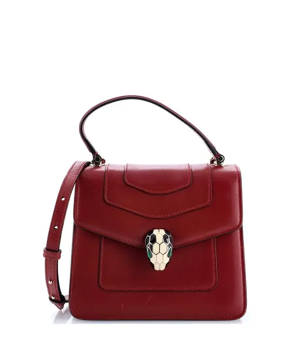 BVLGARI Small Serpenti Forever Top Handle Bag