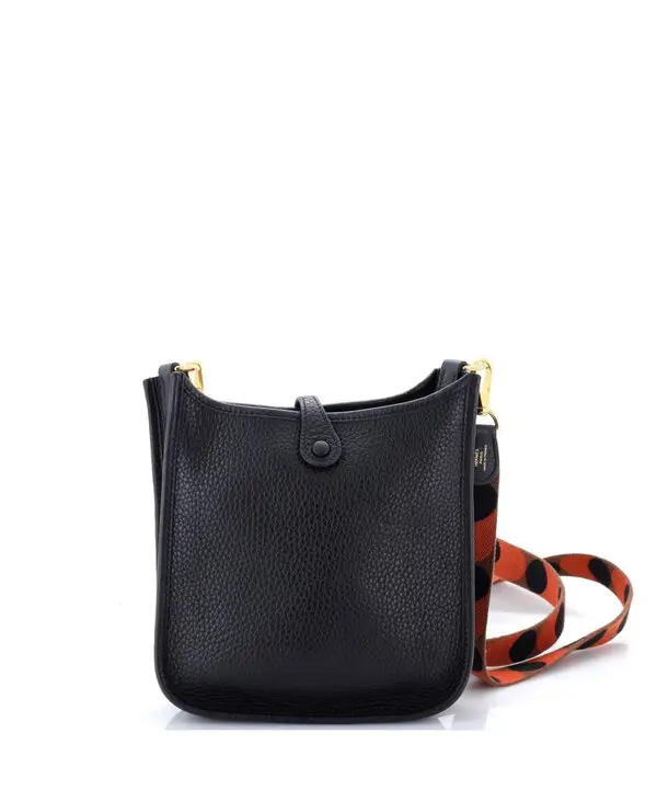 Hermès Tpm Evelyne Bag Gen Iii Clemence - Black
