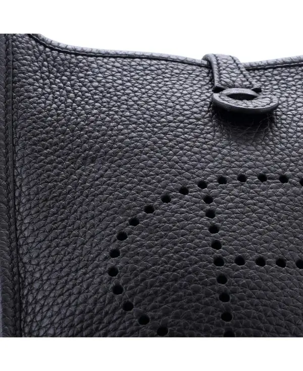 Hermès Tpm Evelyne Bag Gen Iii Clemence - Black