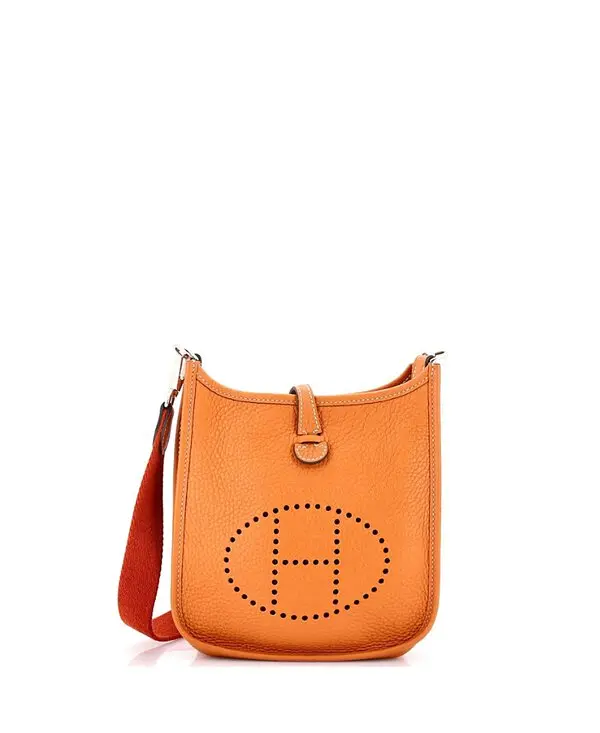 Hermès Tpm Evelyne Bag Gen Iii Clemence - Brown