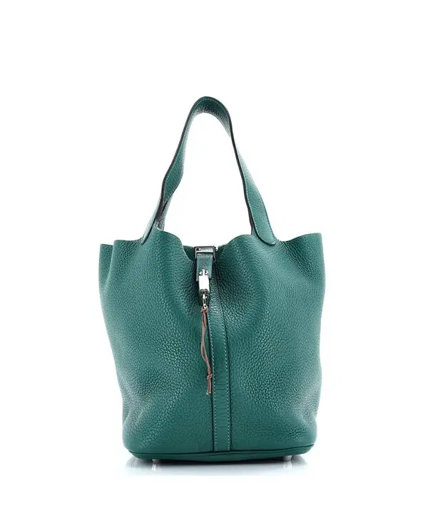 Hermès Mm Picotin Lock Bag Clemence