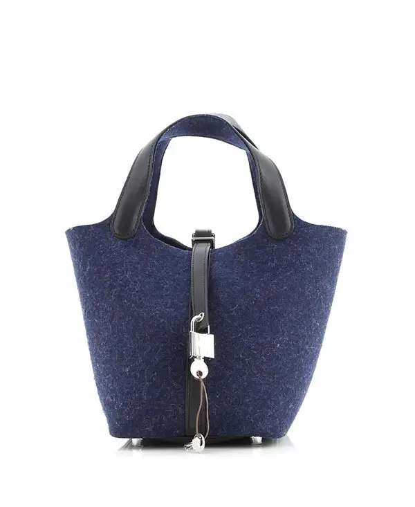 Hermès Picotin Lock Pm Bag - Blue