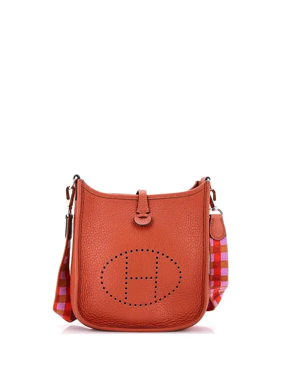 Hermès Tpm Evelyne Bag Gen Iii Clemence - Brown
