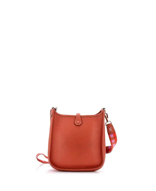 Hermès Tpm Evelyne Bag Gen Iii Clemence - Brown