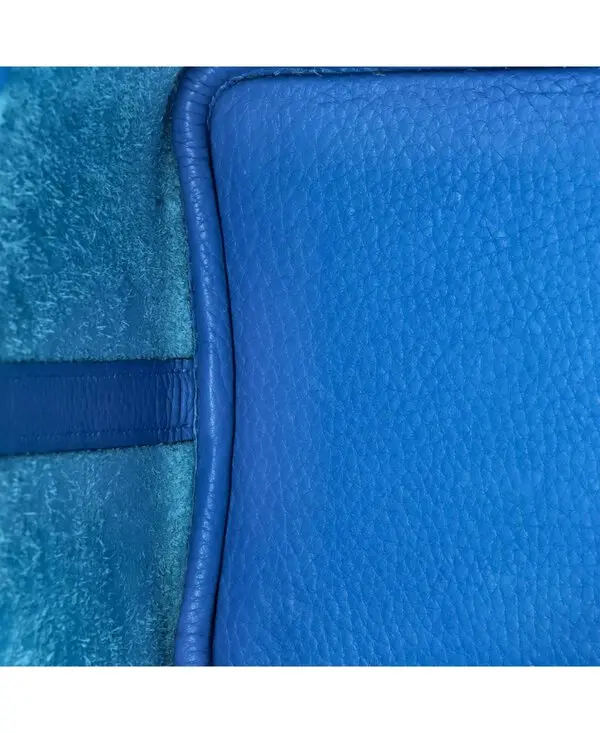 Hermès Pm Picotin Lock Bag Clemence - Blue