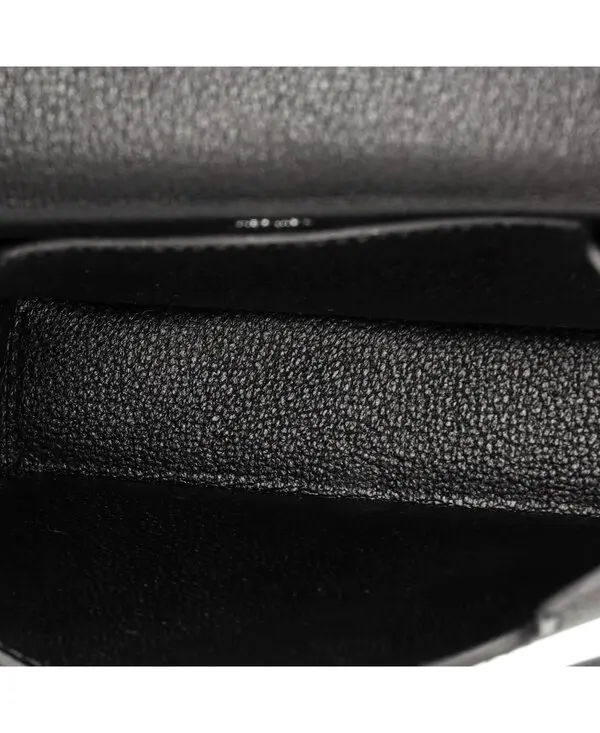 Hermès Kelly Multi Pocket To Go Pouch Epsom - Black