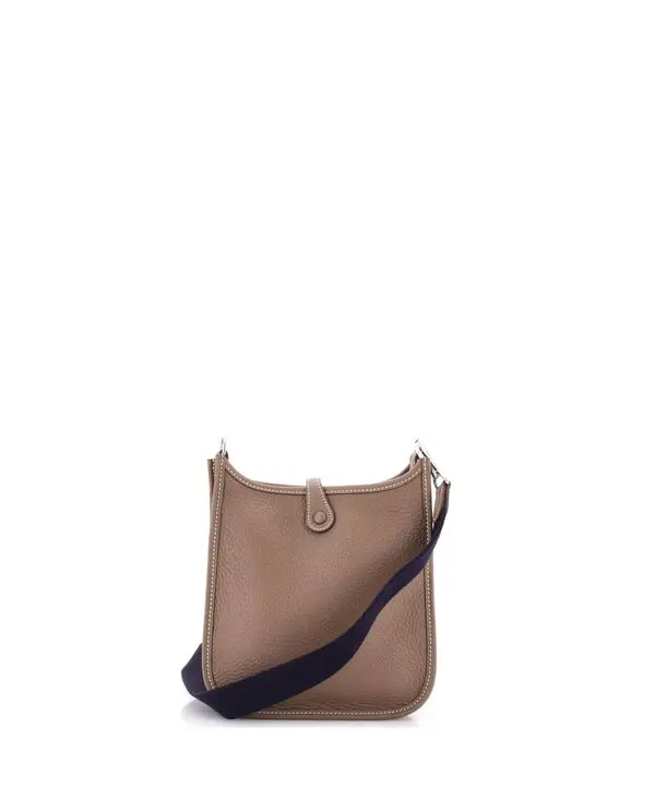 Hermès Tpm Evelyne Bag Gen Iii Clemence - Gray