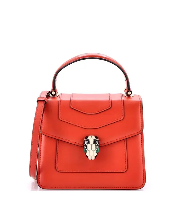 BVLGARI Small Serpenti Forever Top Handle Bag