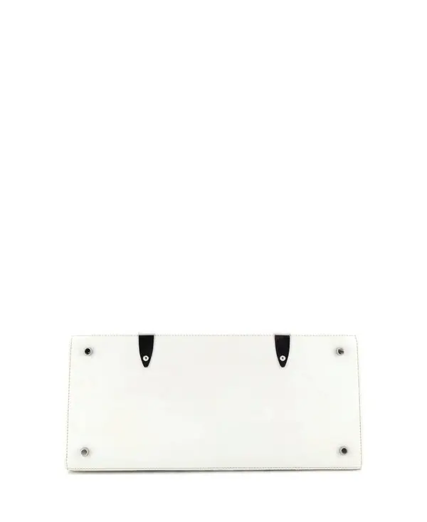 Goyard Mm Saigon Top Handle Bag - White