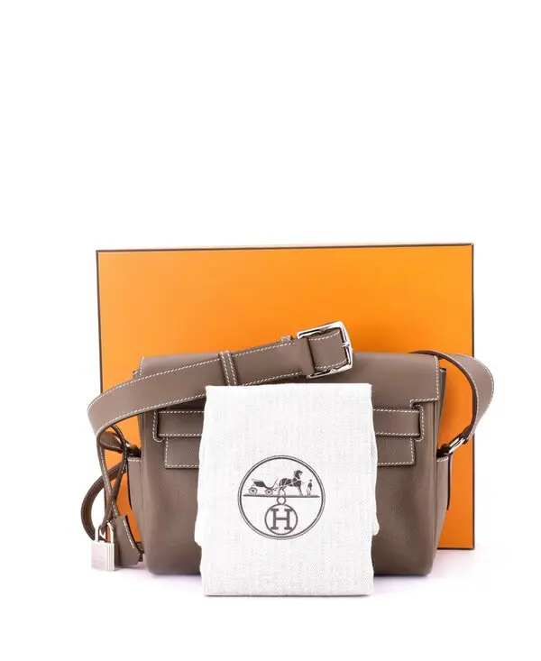 HERMES Pm Kelly Messenger Bag Evercolor