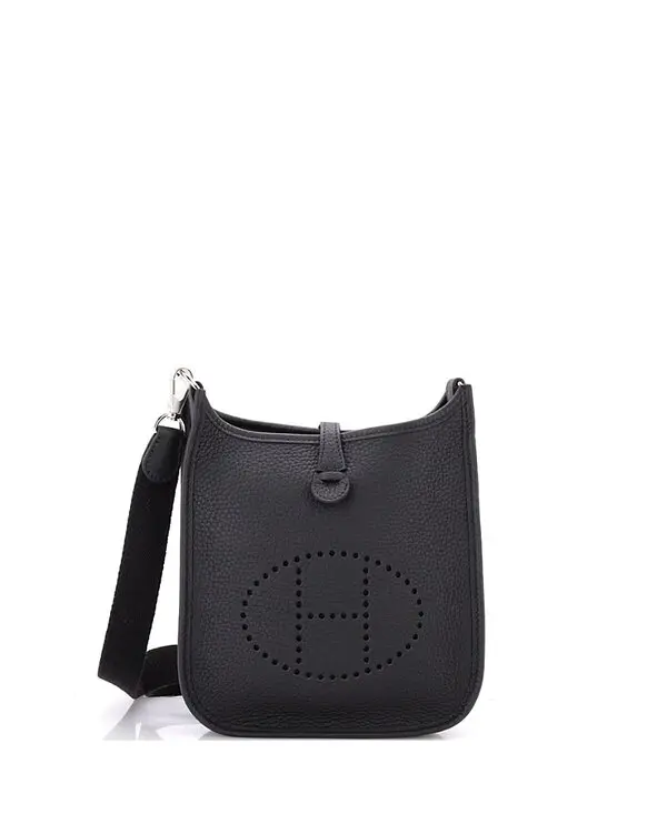 Hermès Tpm Evelyne Bag Gen Iii Clemence - Black
