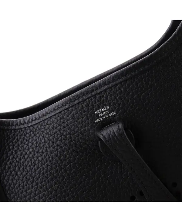 Hermès Tpm Evelyne Bag Gen Iii Clemence - Black