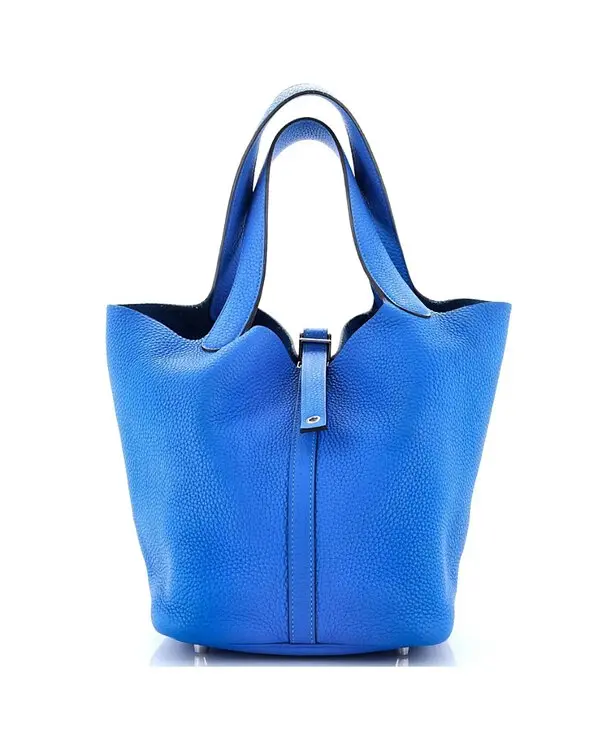 Hermès Picotin Lock Mm Bag - Blue