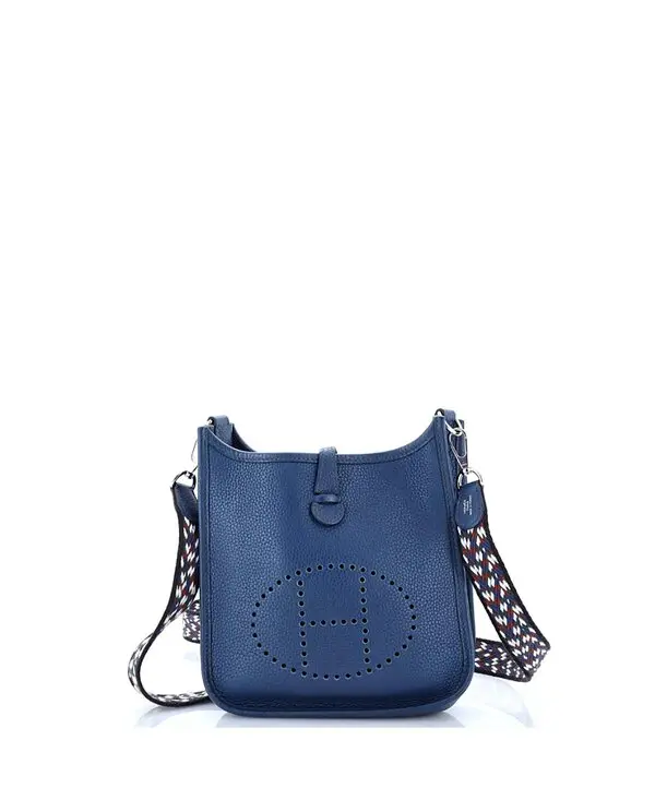 Hermès Tpm Evelyne Bag Gen Iii - Blue