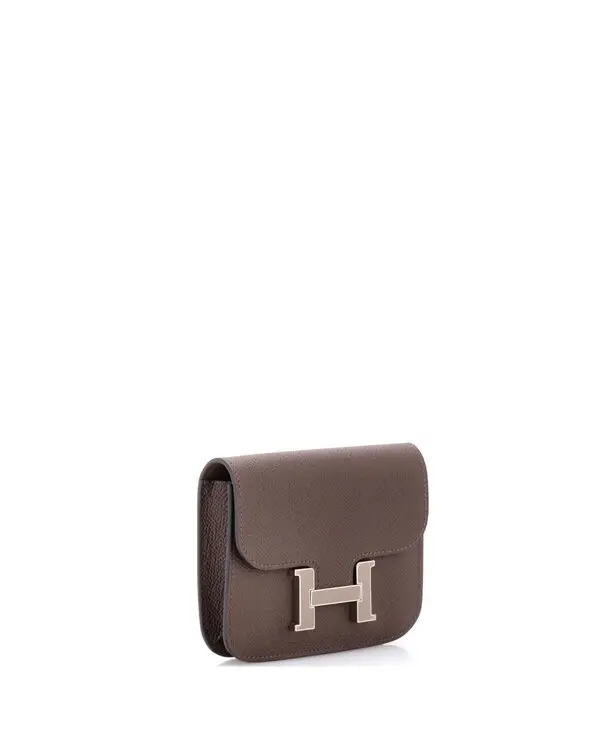 HERMES Constance Slim Wallet Epsom