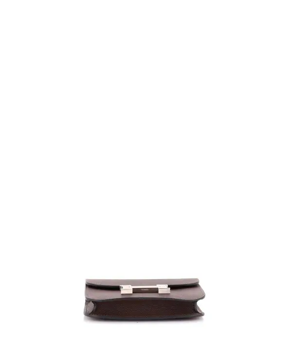 Hermès Constance Slim Wallet Epsom - Brown