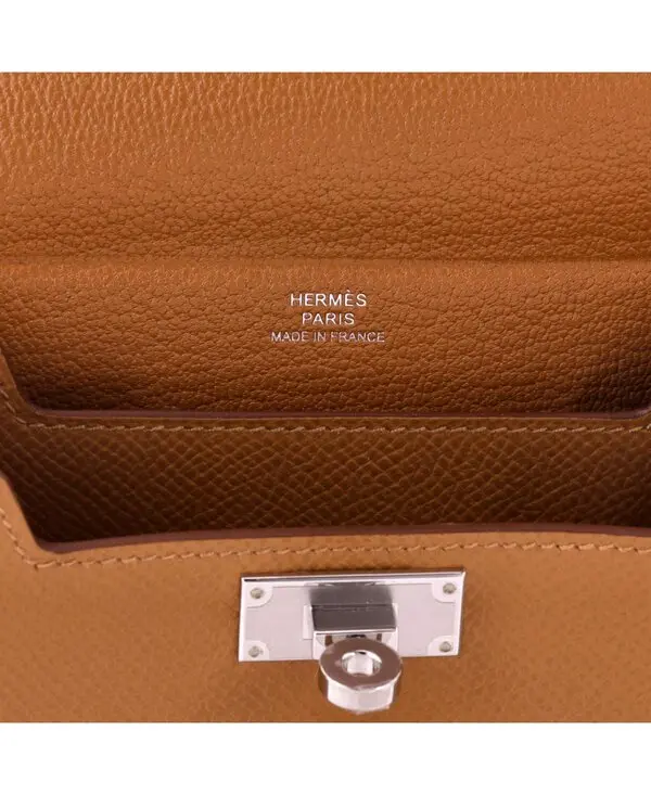 HERMES Kelly Multi Pocket To Go Pouch Epsom