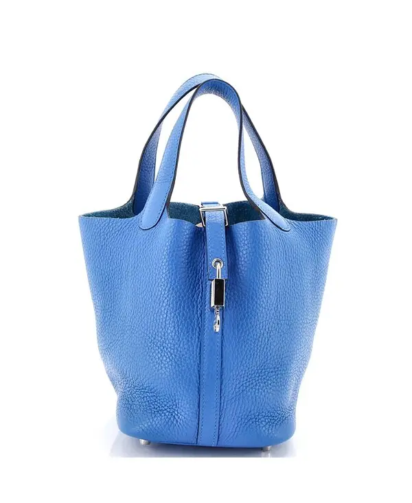 HERMES Pm Picotin Lock Bag Clemence