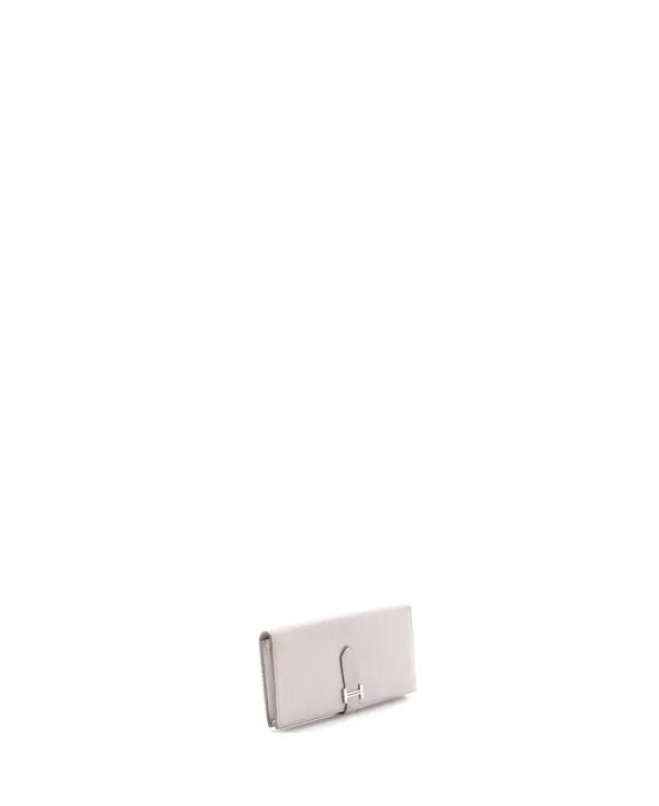 HERMES Long Bearn Wallet Chevre Mysore