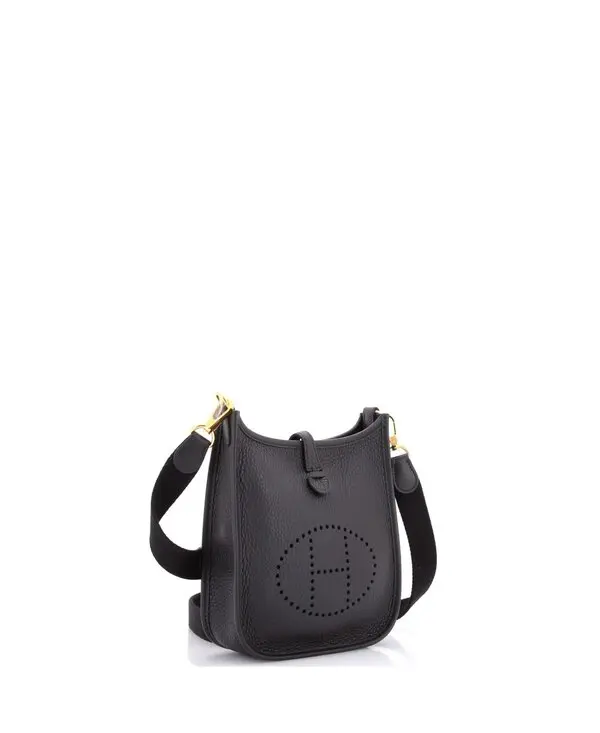 Hermès Tpm Evelyne Gen Iii Bag - Black