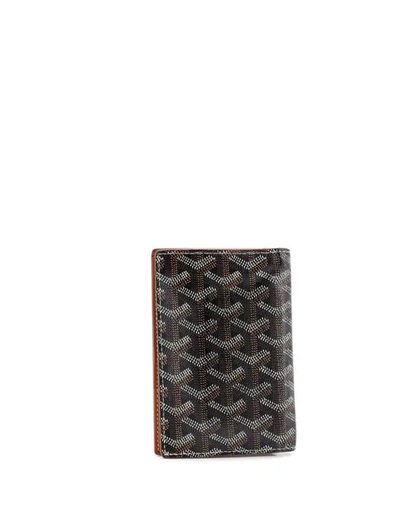 GOYARD Saint Marc Card Case Coated Canvas