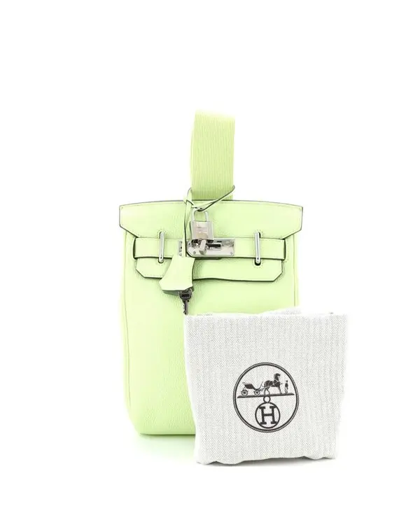 Hermès Pm Hac A Dos Backpack Togo - Green