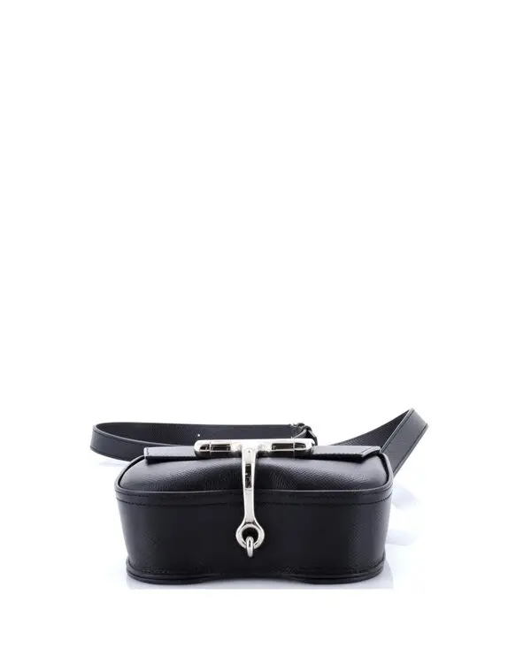 Hermès Della Cavalleria Epsom Shoulder Bag - Black