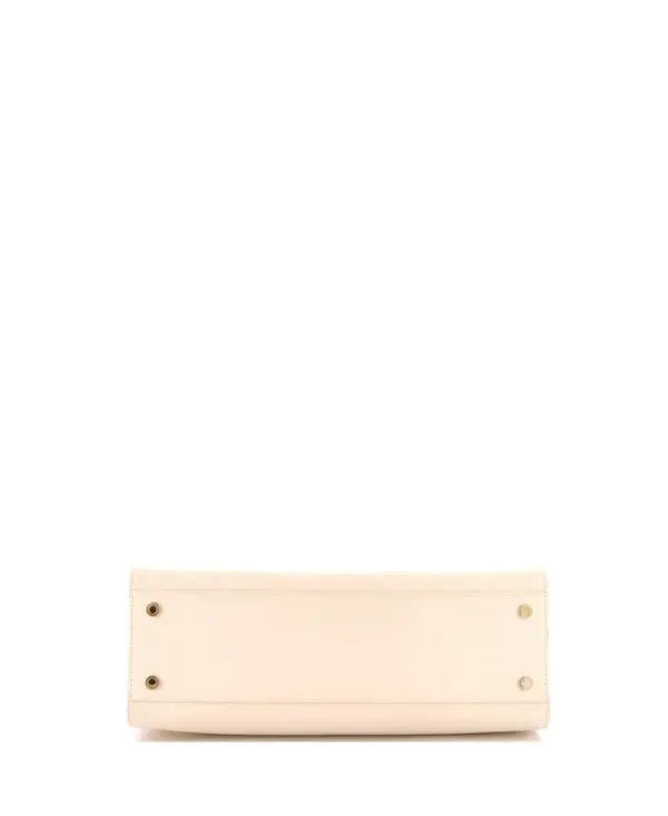 BVLGARI Medium Logo Convertible Leather Tote