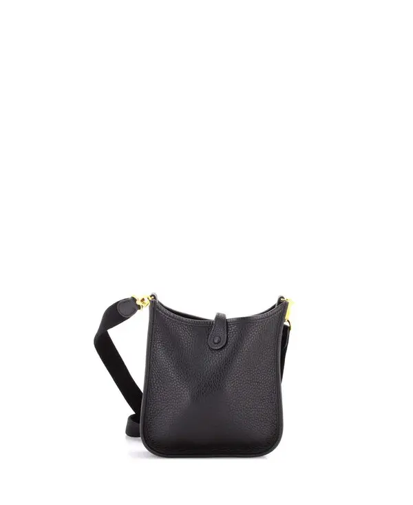 Hermès Tpm Evelyne Bag Gen Iii Clemence - Black