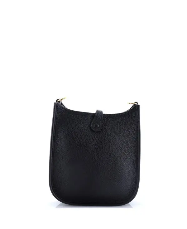 Hermès Tpm Evelyne Bag Gen Iii Clemence - Black
