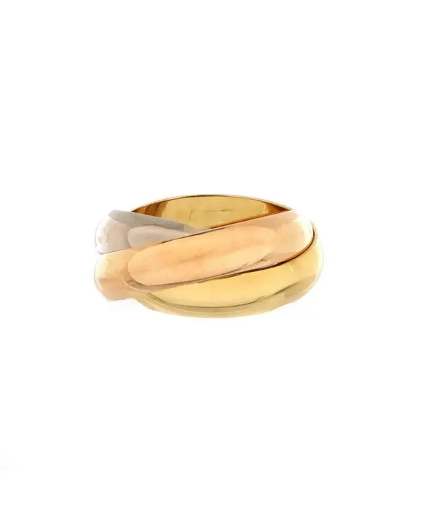 CARTIER Medium Trinity Ring 18k Tricolor