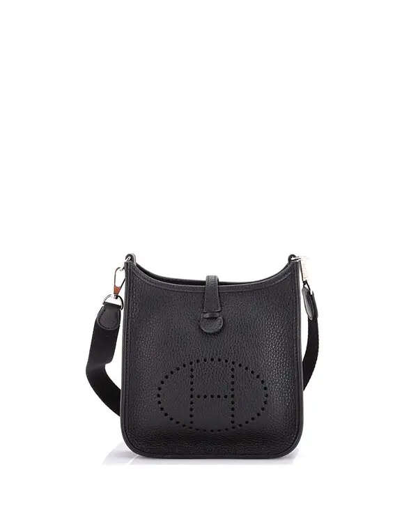 Hermès Tpm Evelyne Bag Gen Iii Clemence - Black