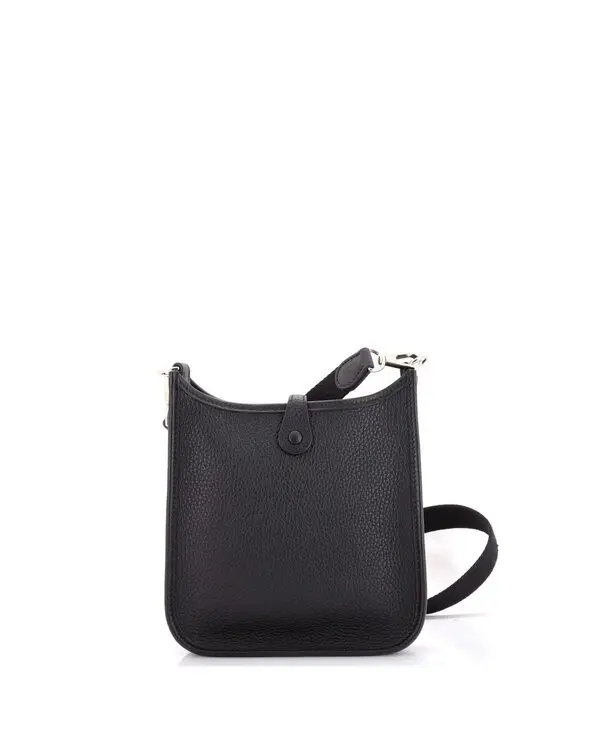 Hermès Tpm Evelyne Bag Gen Iii Clemence - Black