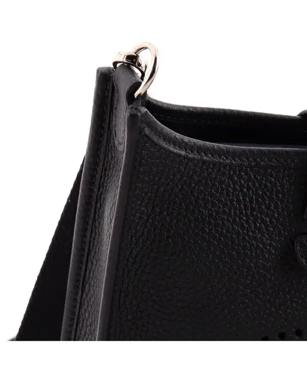Hermès Tpm Evelyne Bag Gen Iii Clemence - Black
