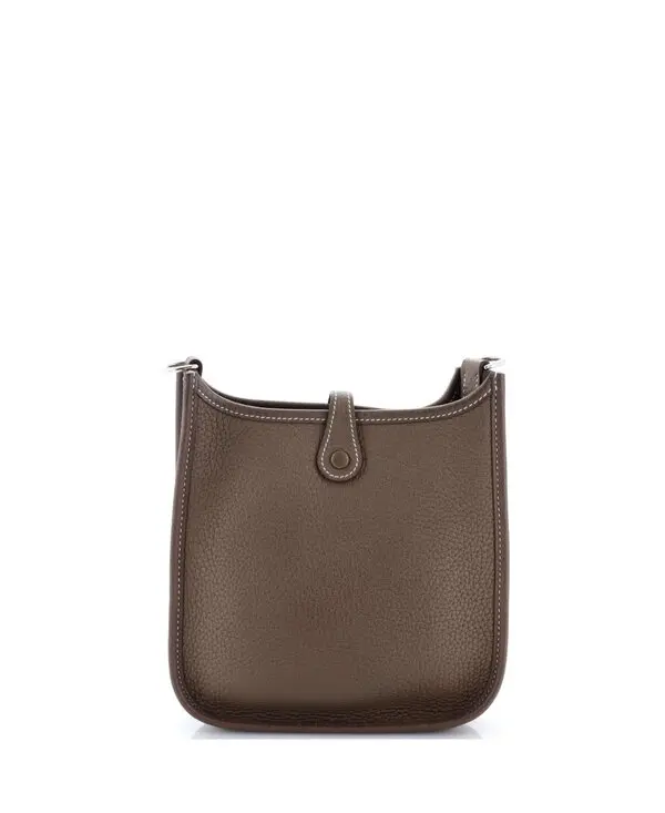 Hermès Tpm Evelyne Bag Gen Iii Clemence - Gray