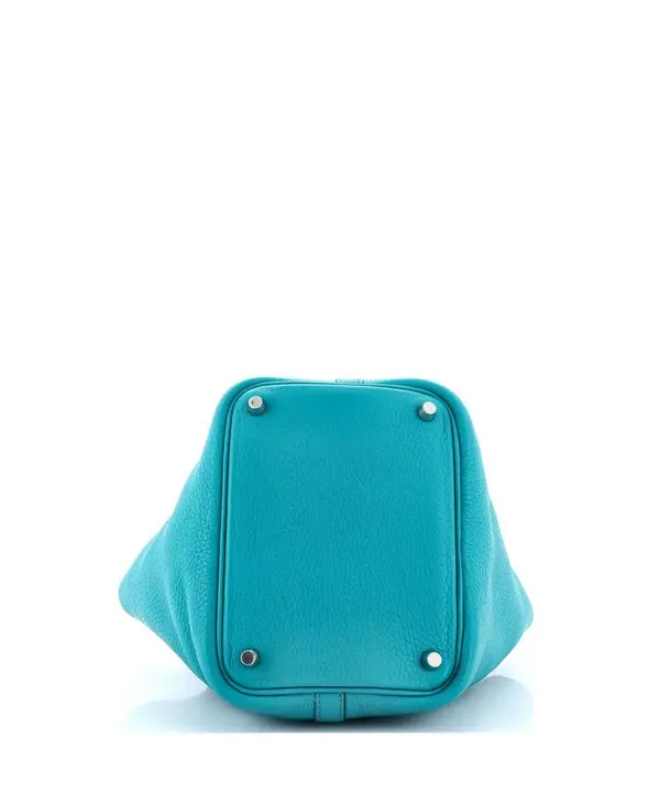 Hermès Picotin Lock Pm Bag Clemence - Blue