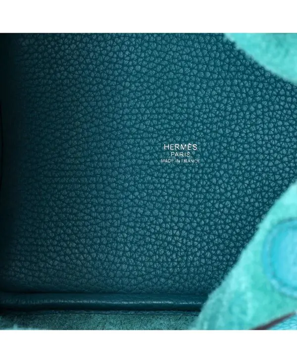 Hermès Picotin Lock Pm Bag Clemence - Blue