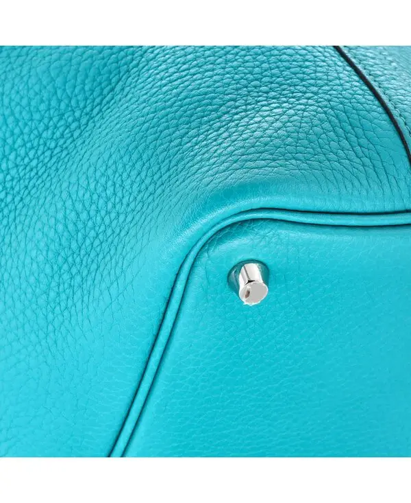 Hermès Picotin Lock Pm Bag Clemence - Blue