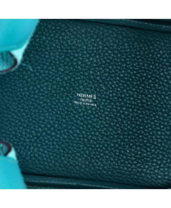 Hermès Pm Picotin Lock Bag Clemence - Blue