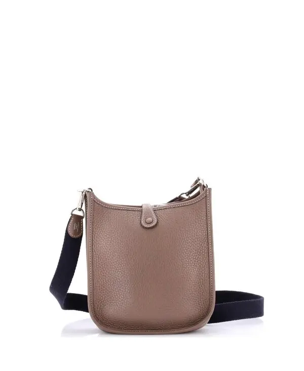 Hermès Tpm Evelyne Gen Iii Clemence Bag - Gray