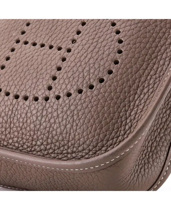 Hermès Tpm Evelyne Gen Iii Clemence Bag - Gray