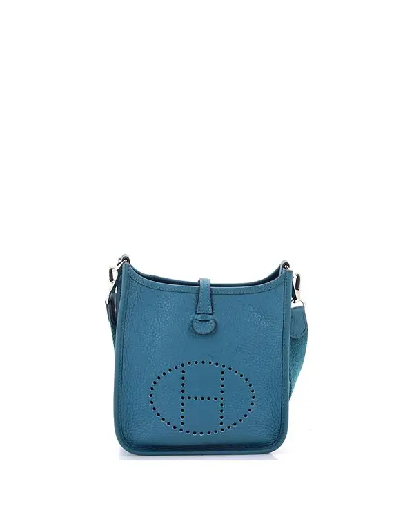 Hermès Tpm Evelyne Gen Iii Clemence Bag - Green