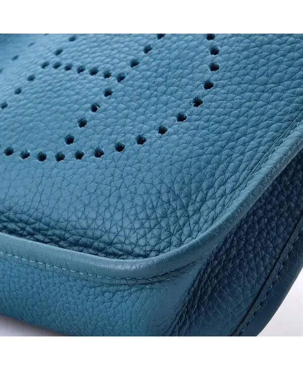 Hermès Tpm Evelyne Gen Iii Clemence Bag - Green