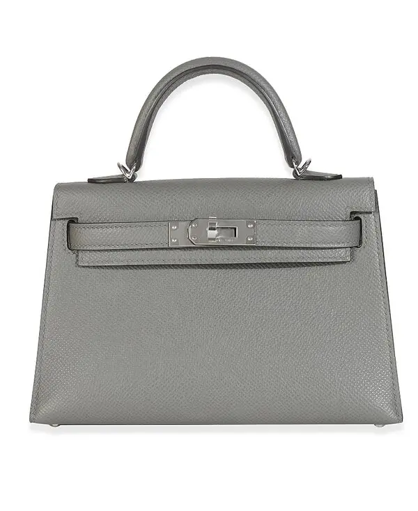 HERMES Mini Kelly Ii 20 Leather Handbag