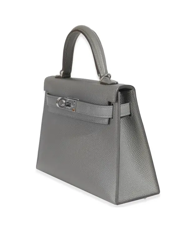HERMES Mini Kelly Ii 20 Leather Handbag