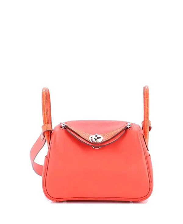 HERMES Bicolor Touch Lindy Bag
